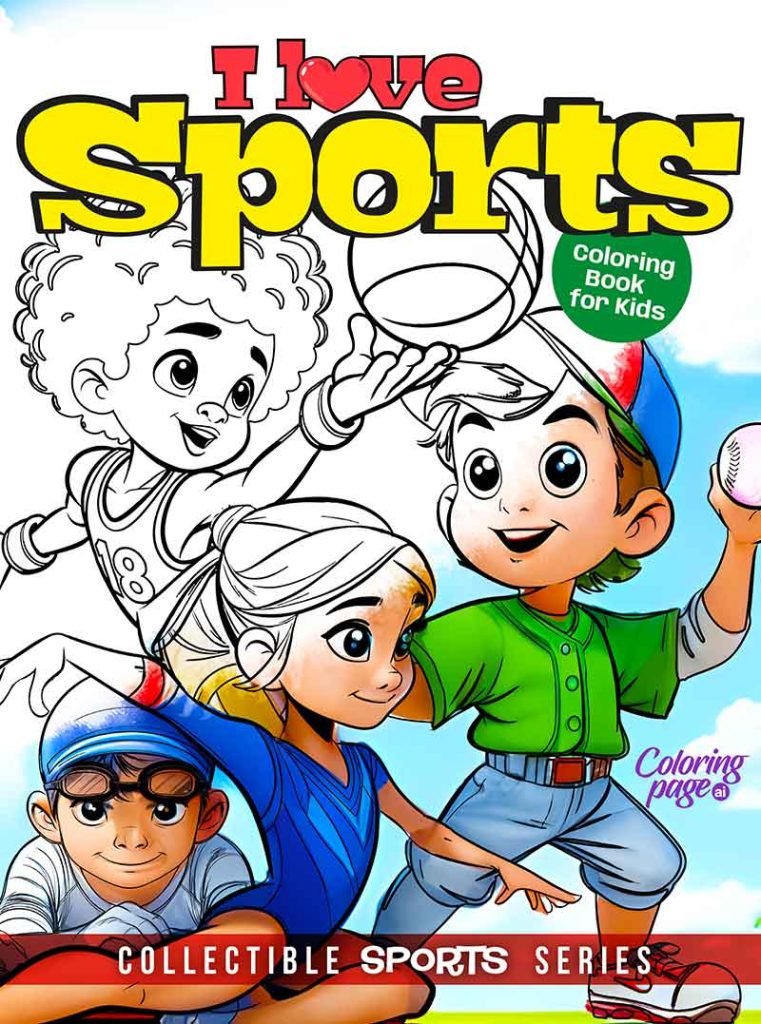 Shop Coloring Page » Coloring Page AI